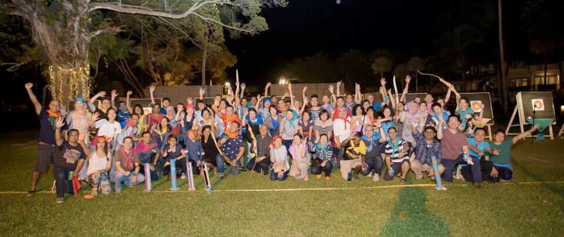 Team Building In Phuket Thailand is reknowned for large group activities.